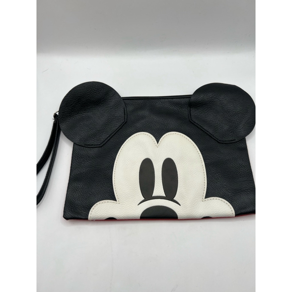 Disney | Bags | Disney Mickey Mouse Clutch Bag Black Red Loungefly ...